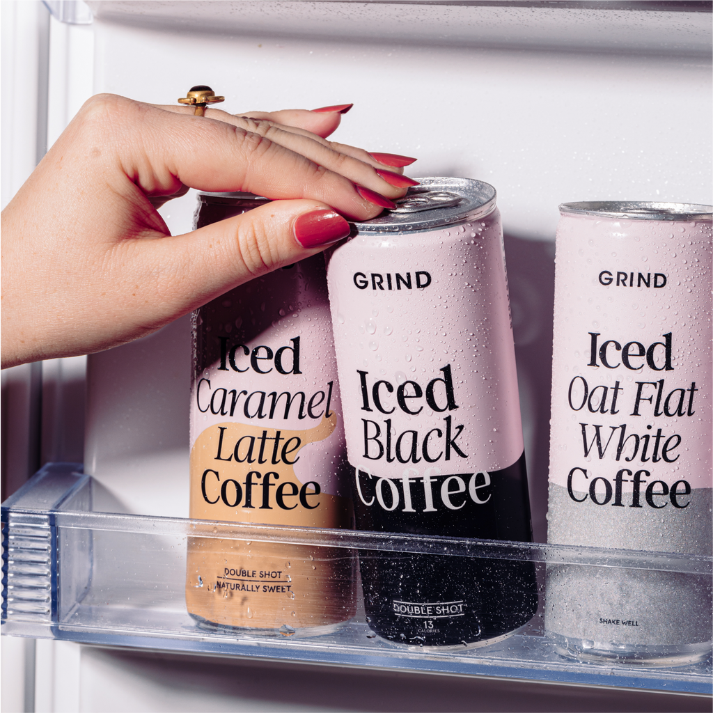 Iced Coffee Cans 8 pack | Ready to drink Can | Grind