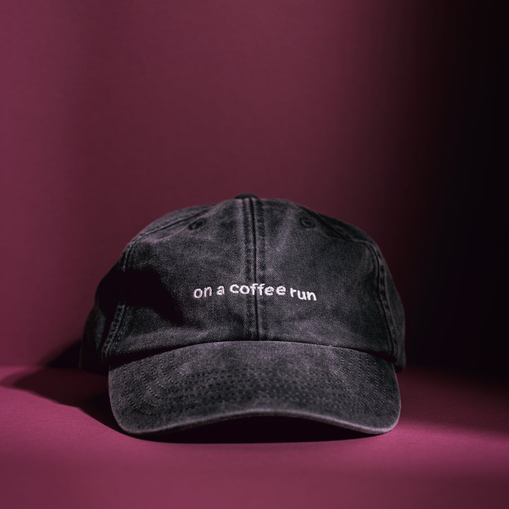 Trendy Baseball Caps | Coffee Run Baseball Cap | Grind