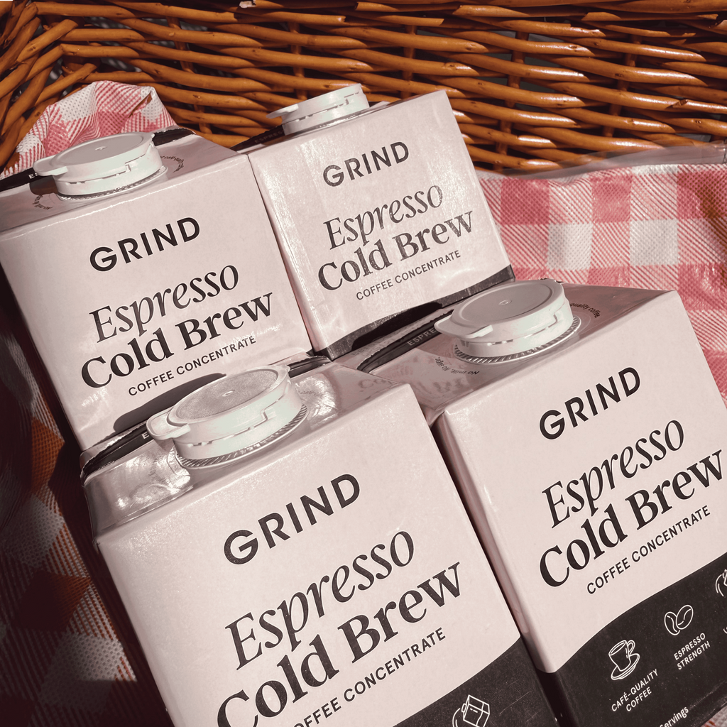 Black Cold Brew Coffee Concentrate - Pack of 4 | x4 500ml | Grind