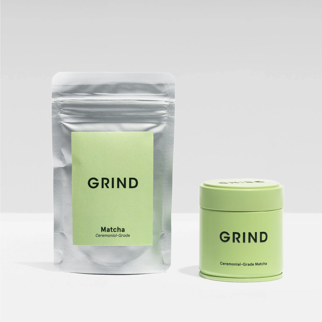 Ceremonial-Grade Matcha | Grind Matcha Tin | Grind