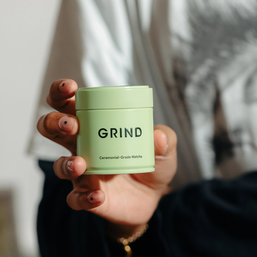 Ceremonial-Grade Matcha | Grind Matcha Tin | Grind