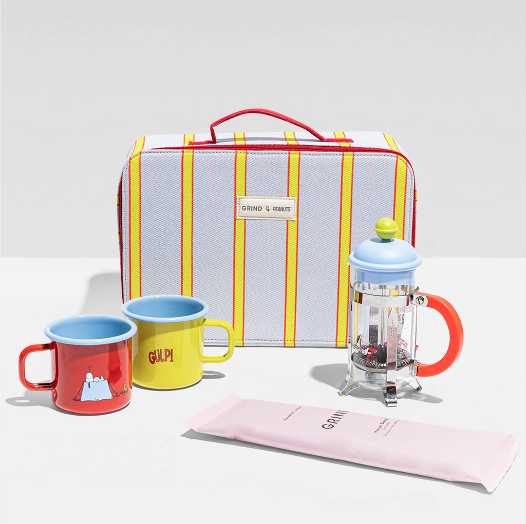 Snoopy Picnic Cooler Bag Bundle | Limited Edition | Grind x Peanuts