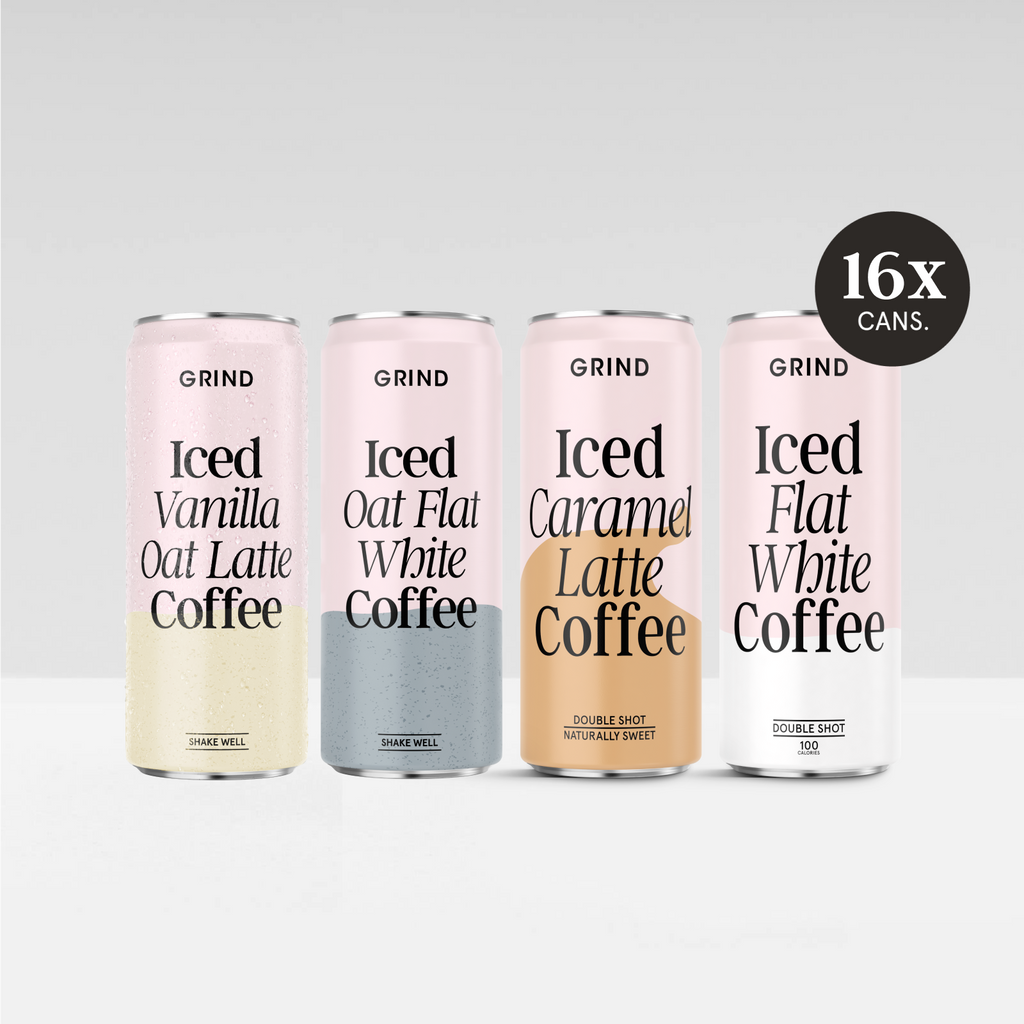 Iced Coffee Can x16 Pack | Ready to Drink Cans | Grind