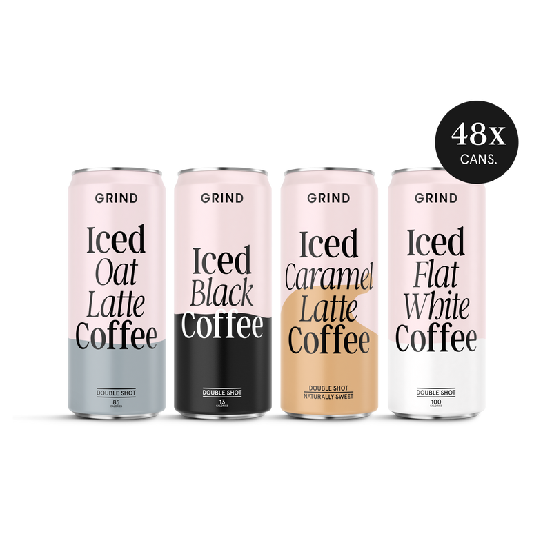 Iced Coffee Can 48 pack | Ready to drink Can | Grind