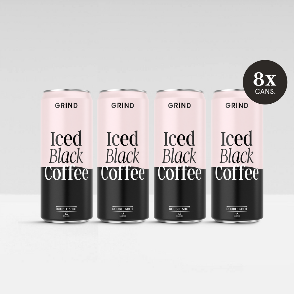 Iced Coffee Cans x8 Pack | Ready to Drink Cans | Grind