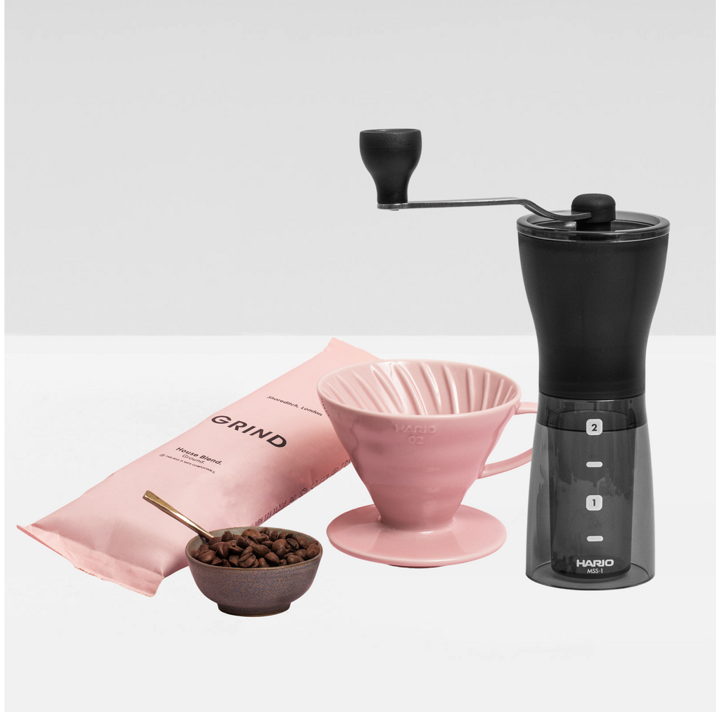 Grind V60 Coffee Starter Set | V60 & Hand Grinder | Speciality Coffee