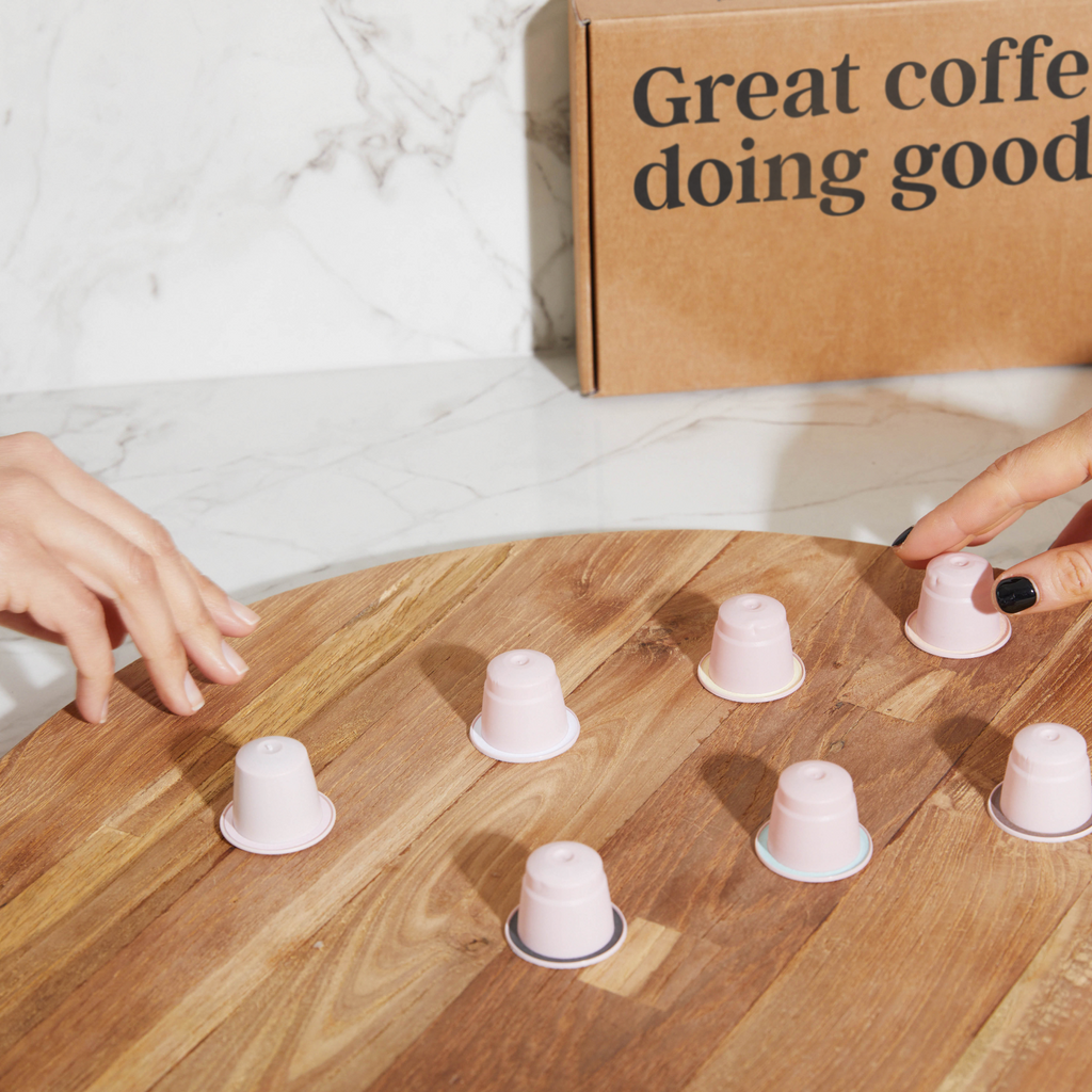 Decaf Nespresso® Compatible Compostable Pods - Bulk Box | Grind
